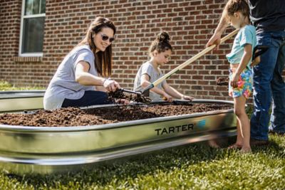 Tarter Galvanized Steel Raised Bed Garden Planter, 8 ft. at Tractor ...