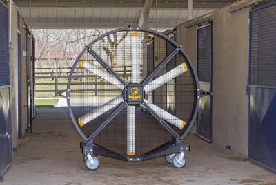 Big Ass Fans 6.5 ft. Variable Speed Indoor/Outdoor Black Jack Indoor ...