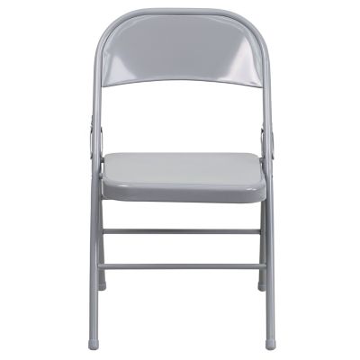 Flash Furniture Hercules Series Metal Folding Chair, 300 lb. Capacity