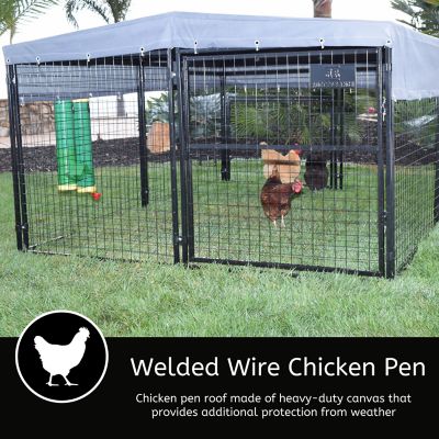 Rugged Ranch Canvas Top for Welded Wire Chicken Pen at Tractor Supply Co