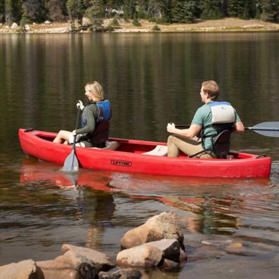 Lifetime 13 ft. 3-Person Wasatch 130 Kodiak Canoe, Red at Tractor ...