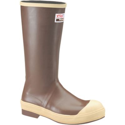 XTRATUF Men's Legacy Waterproof Steel Toe Boots, 15 in., 6,Copper/Tan ...