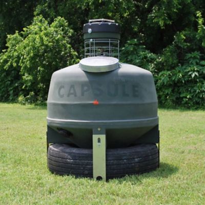 Capsule Feeders 800 lb. Roto-Molded HDPE Capsule Game Feeder at Tractor ...