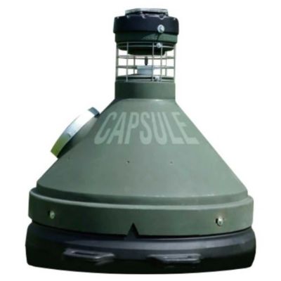 Capsule Feeders 500 lb. Roto-Molded HDPE Deluxe Capsule Game Feeder at ...