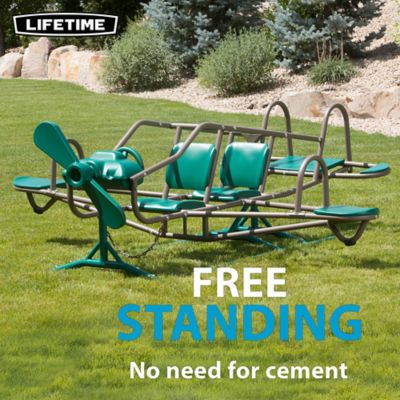 Lifetime Ace Flyer Teeter-Totter, Earthtone