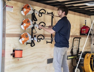 Buyers Products 3-Position Snap-In Steel Trimmer Rack for Enclosed ...