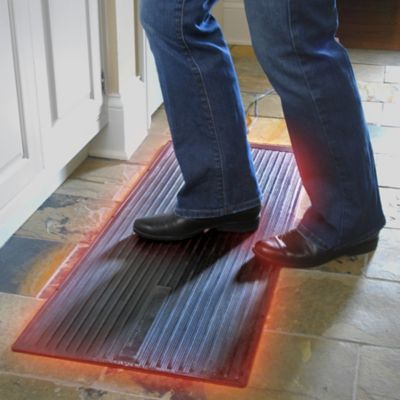 Cozy Products Electric Heated Foot Warmer Mat, 450 BTU, 16 in. x 36 in ...