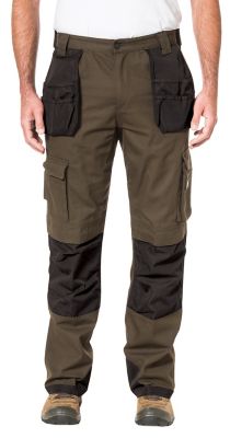 Caterpillar Men's Classic Fit High-Rise Trademark Work Trousers