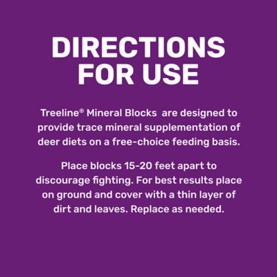 treeline 25 lb. Wild Berry Craze Deer Mineral Block at Tractor Supply Co.