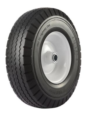 13x3.5-6 Sawtooth No-Flat Tire Wheel, 3/4 in. Bore Size at Tractor ...