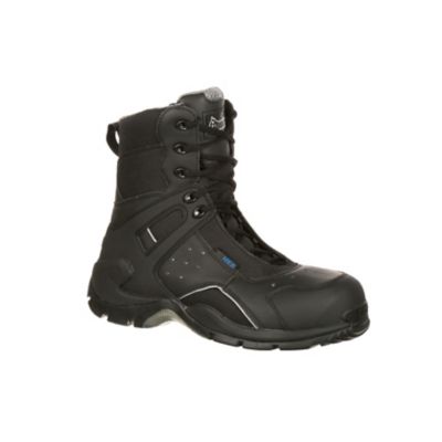 Rocky Unisex 1st Med Carbon Fiber Waterproof Lace-Up Boots, 8 in., 7.5 ...