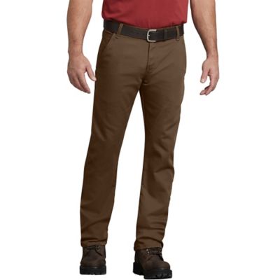 Dickies Men's Regular Fit Mid-Rise Flex Straight Leg Tough Max Duck ...