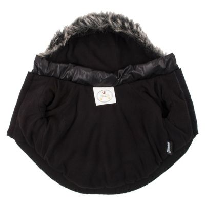 Pet Life Classic Metallic Fashion Insulated Dog Coat with Removable ...