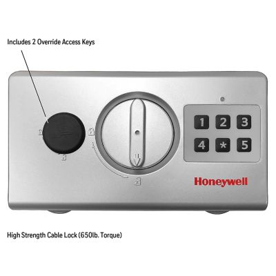 Honeywell 0.48 cu. ft. Digital Steel Laptop Security Box with Secure ...
