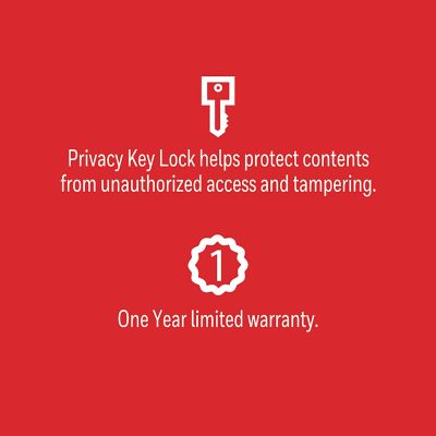 Honeywell Digital Steel Laptop Security Box With Secure Cable Tether ...