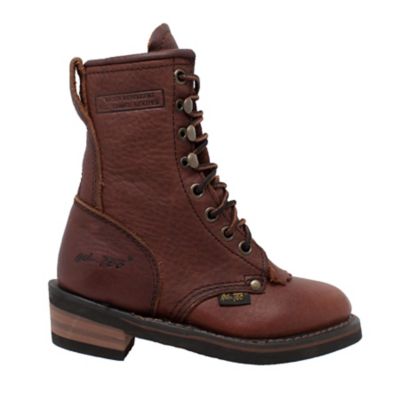 AdTec Unisex Kids' Packer Boots, 7 in., Brown