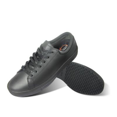 Genuine Grip Women's Retro 270 Lace-Up Non-Slip Work Shoes, 10 W,Black ...