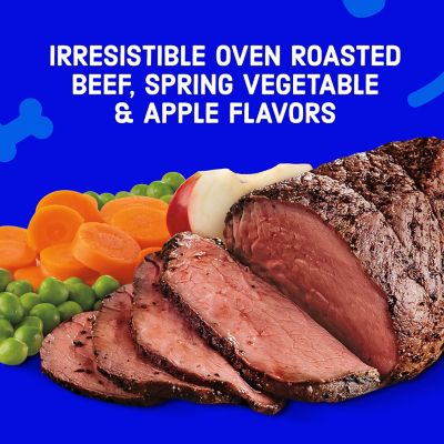 Kibbles 'n Bits Bistro Adult Oven-Roasted Beef Recipe Dry Dog Food, 45 ...