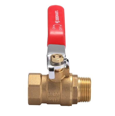 JobSmart 3/4 in. NPT Male x 3/4 in. NPT Female In Air Shut-Off Valve at ...