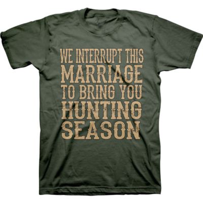 Goodie Two Sleeves Men's Short-Sleeve Hunting Season T-Shirt, 2XL ...