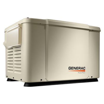 Generac 7,500-Watt (LP)/6000-Watt (NG) Dual-Fuel PowerPact Whole Home ...
