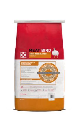 Purina Meat Bird Non-Medicated Crumbles Chicken Feed, 40 lb. Bag at ...