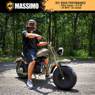 Massimo MB200 196cc Gas Powered 6.5HP Mini Bike Motorcycle at Tractor ...