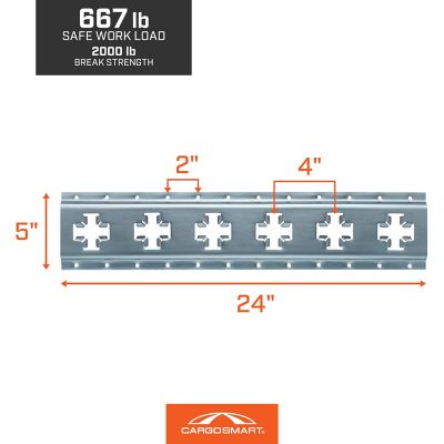 CargoSmart 24 in. X-Track Cargo Rail