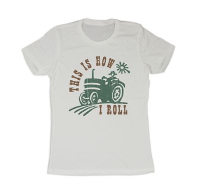 Goodie Two Sleeves Women's Short-Sleeve This is How I Roll T-Shirt, M ...