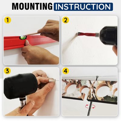 Rush Creek Creations 2-in-1 11-Rod Wall/Ceiling Fishing Rod Storage ...