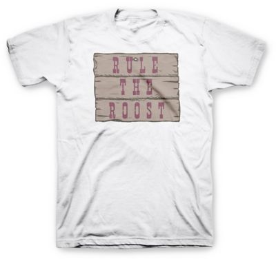 Goodie Two Sleeves Men's Short-Sleeve Rule the Roost T-Shirt, S,Ice ...