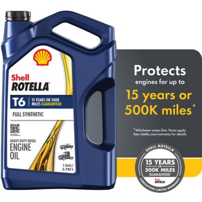 Shell Rotella 1 gal. 15W-40 T6 Full Synthetic Oil at Tractor Supply Co