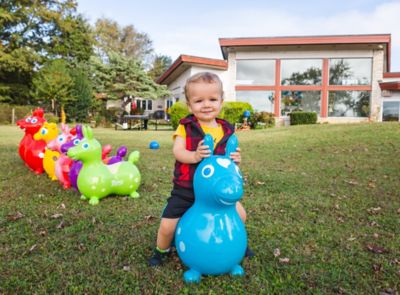 Gymnic Rody Horse Inflatable Hop-On Toy, Teal at Tractor Supply Co.