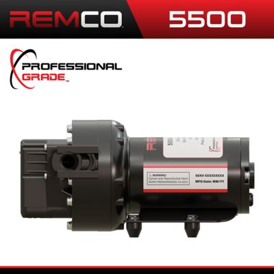 REMCO 4.0 GPM Professional Grade 5500 12V Sprayer Pump with 3/4 in. QA ...