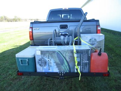 Tow Tuff 500 lb. Cargo Carrier with Bike Rack at Tractor Supply Co.