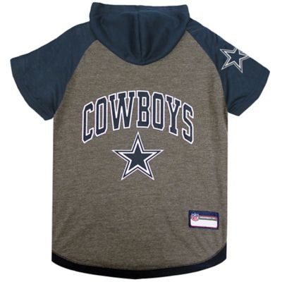 Pets First NFL Dallas Cowboys Dog Hoodie T-Shirt, S,Blue at Tractor ...