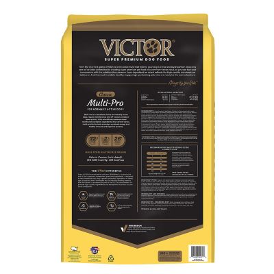 Victor Multi-Pro All Life Stages Normally Active Beef Recipe Dry Dog ...