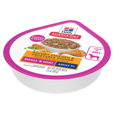 Hill's Science Diet Small/Mini Breed Senior Chicken and Vegetable ...