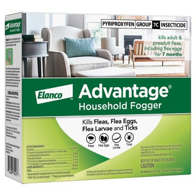 Advantage Flea and Tick Household Fogger, 2 oz. Canisters, 3 ct. at ...