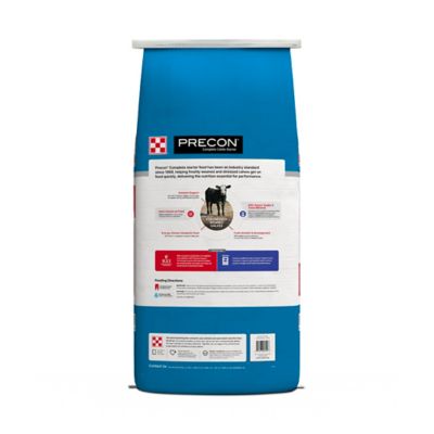 Purina Precon Complete Cattle Starter Calf Medicated DX Feed with RX3 ...