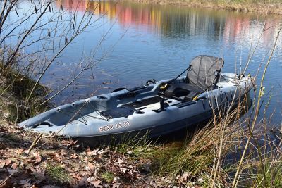 Sun Dolphin 12 ft. 3.5 in. Boss 12 Fishing Kayak, Gray Swirl at Tractor ...
