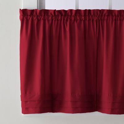 SKL Home Holden Tier Window Curtains, Garnet, 1 Pair at Tractor Supply Co.