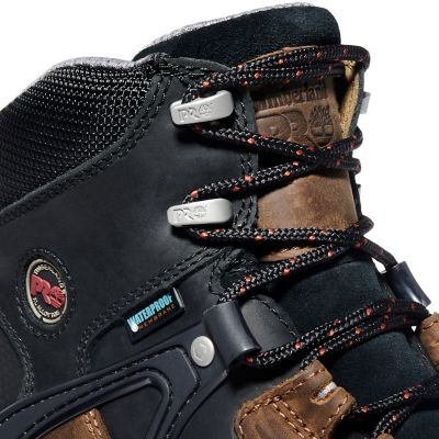 Timberland PRO Men's Hyperion XL Alloy Toe Waterproof Work Boots, 6 in ...