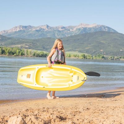 Lifetime 6 ft. Wave Sit-on-Top Youth Kayak, Yellow, 90100 at Tractor ...