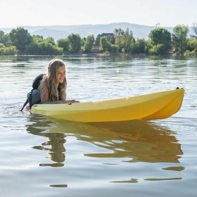 Lifetime 6 ft. Wave Sit-on-Top Youth Kayak, Yellow, 90100 at Tractor ...