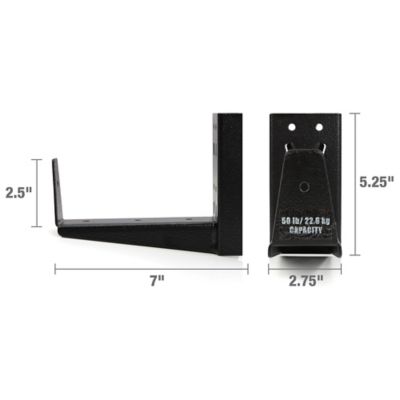 DeWALT 6 in. Cantilever Bracket Set for DeWALT DXST Storage Racks, 2 pc ...