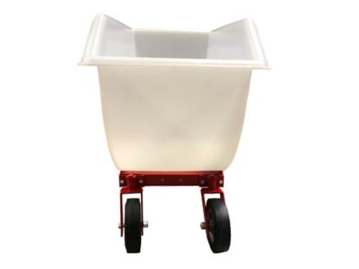 Loyal 7-Bushel Poly-Tuf Feed Cart with SP Tires at Tractor Supply Co.