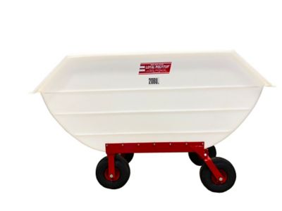 Loyal 20-Bushel Poly-Tuf Feed Cart with Air Tires at Tractor Supply Co.