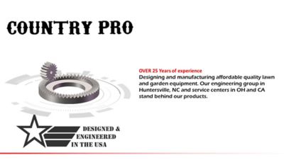 Country Pro Category 1 Tractor Quick Hitch with 2 Spring-Loaded Handles ...