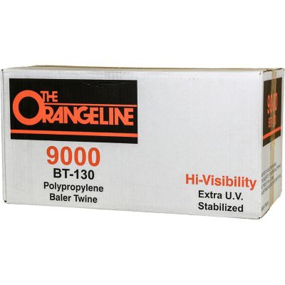 Orangeline 9,000 ft. Polypropylene Baler Twine, 130 lb. Knot Strength ...